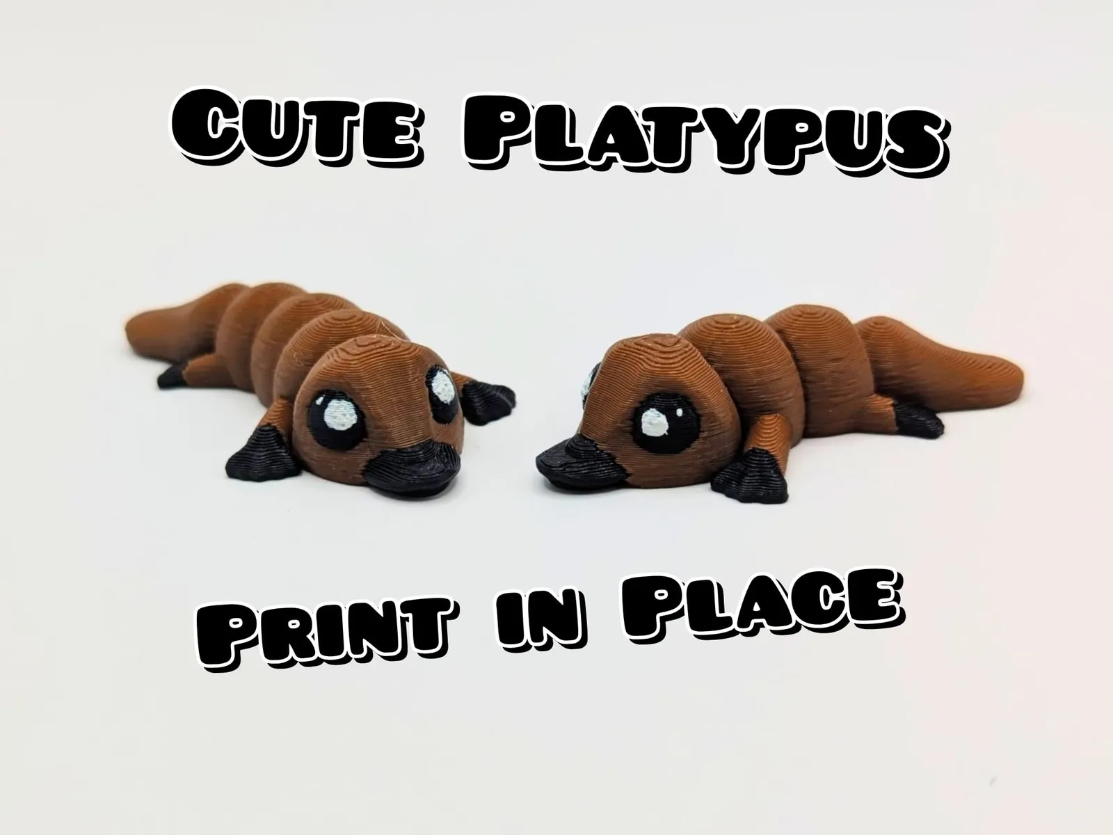 Articulated Platypus - Flexi-Maker | Nexprint: Free 3D Model Downloads