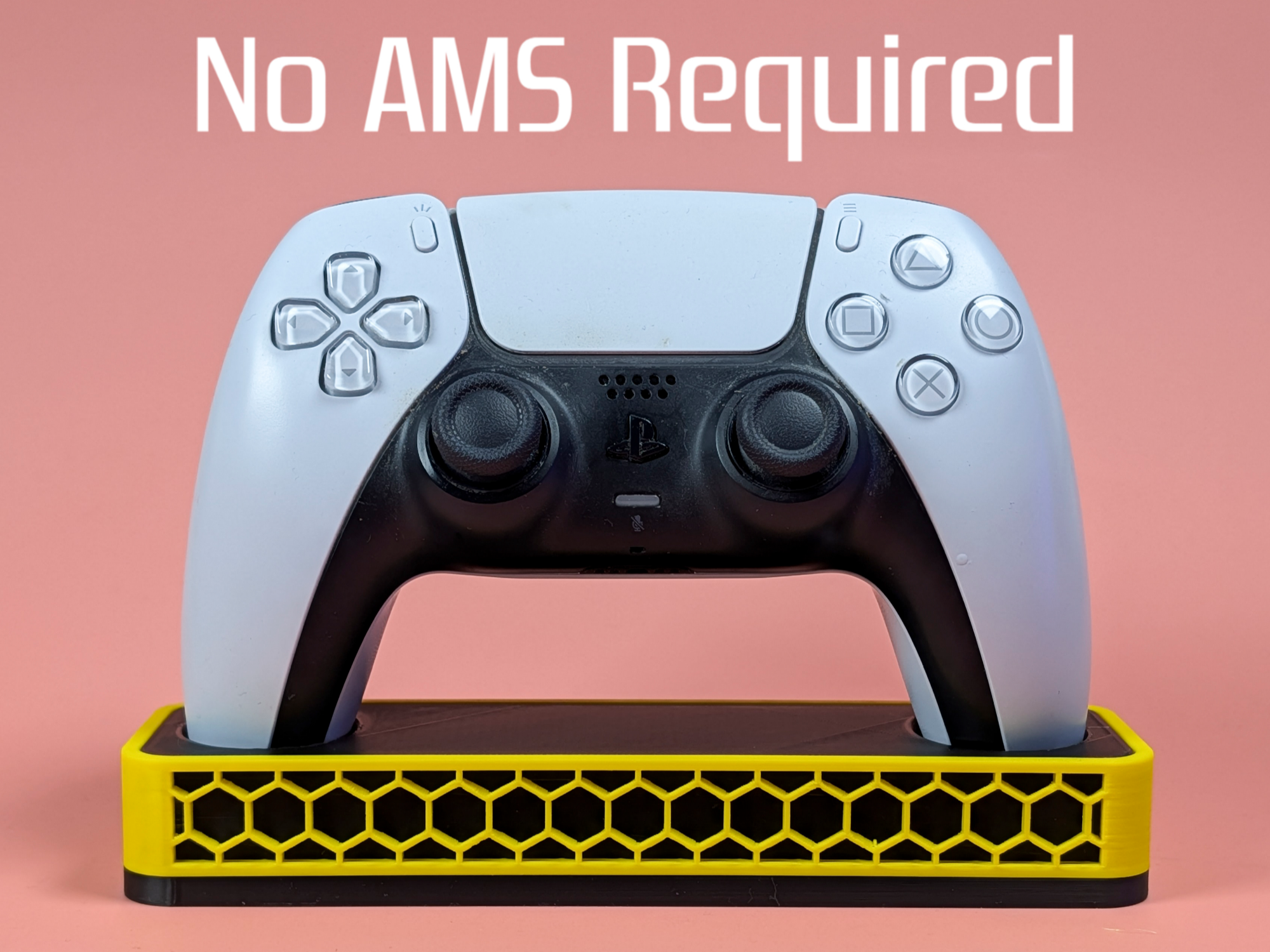 PS5 Controller Stand - Honeycomb (Vertical) - phoenix3dmodels | Nexprint: Free 3D Model Downloads