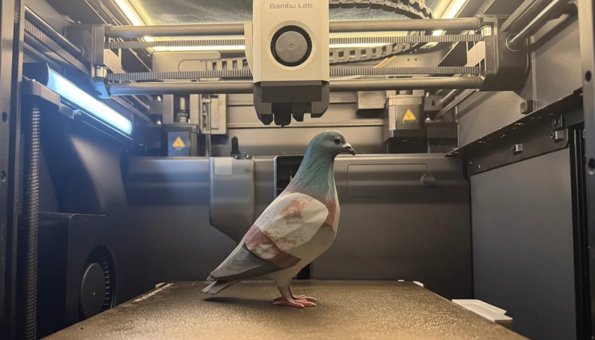 Low Poly Pigeon - Marjers | Nexprint: Free 3D Model Downloads