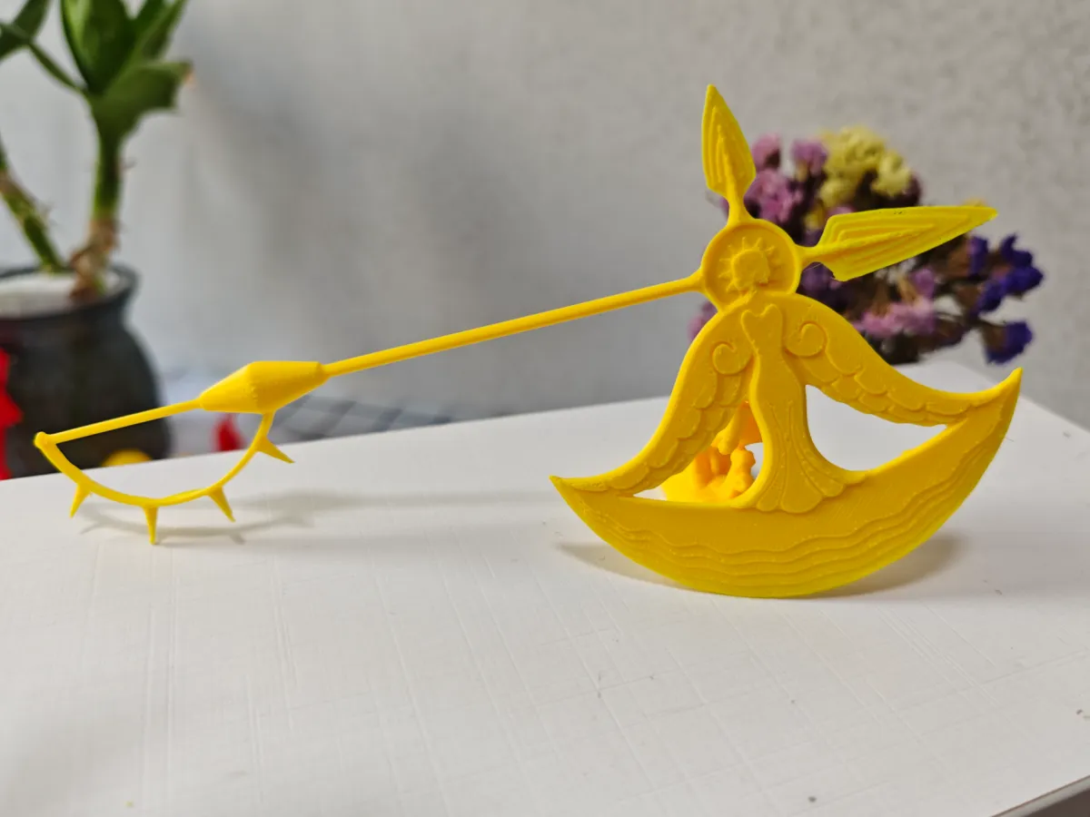 Golden Feather Axe - U0082373417 | Nexprint: Free 3D Model Downloads