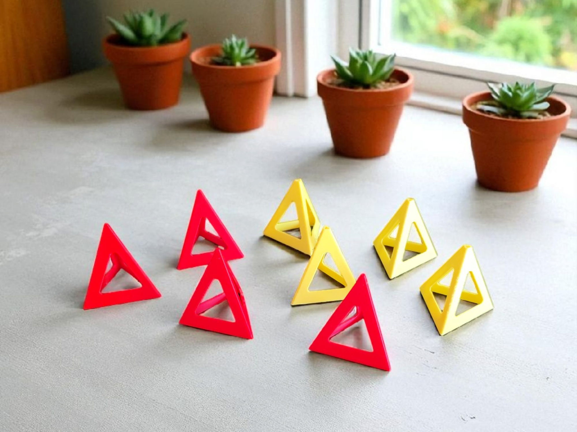 Paint Support Pyramids - OfficineCasperLAB | Nexprint: Free 3D Model ...