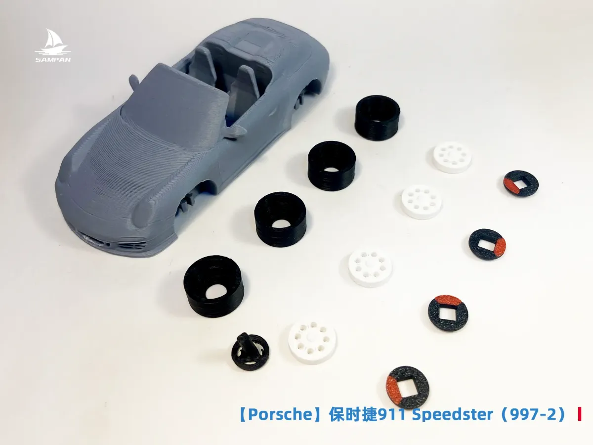 [Porsche] Porsche 911 Speedster(997.2) Car Model Tire Movable - SAMPAN ...