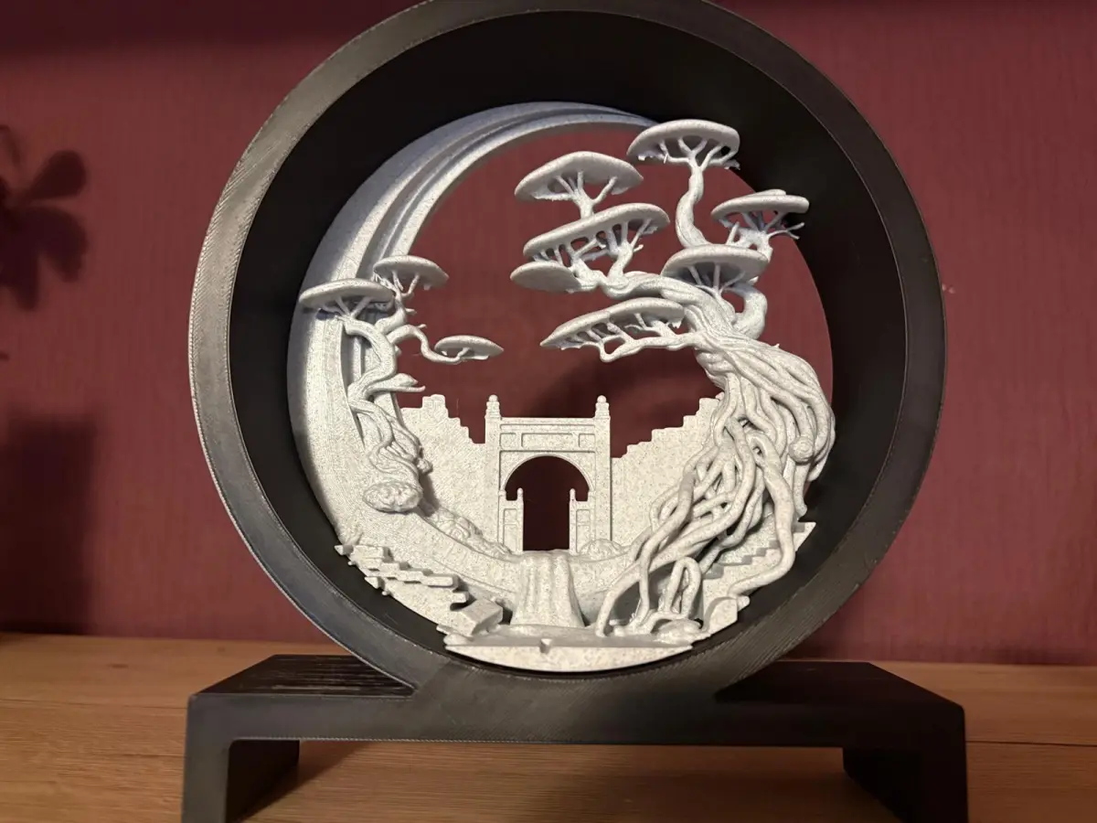 Decor Diorama-ART - BondFire | Nexprint: Free 3D Model Downloads