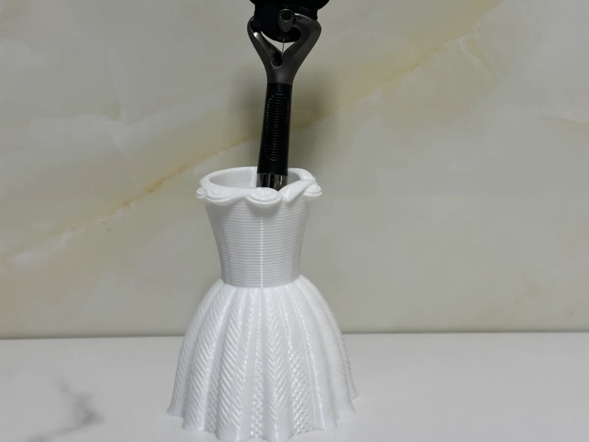 Design Ballet Shaped Shaver Base - jojo | Nexprint: Free 3D Model Downloads