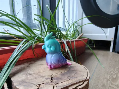 Cute little parrot - popuui | Nexprint: Free 3D Model Downloads