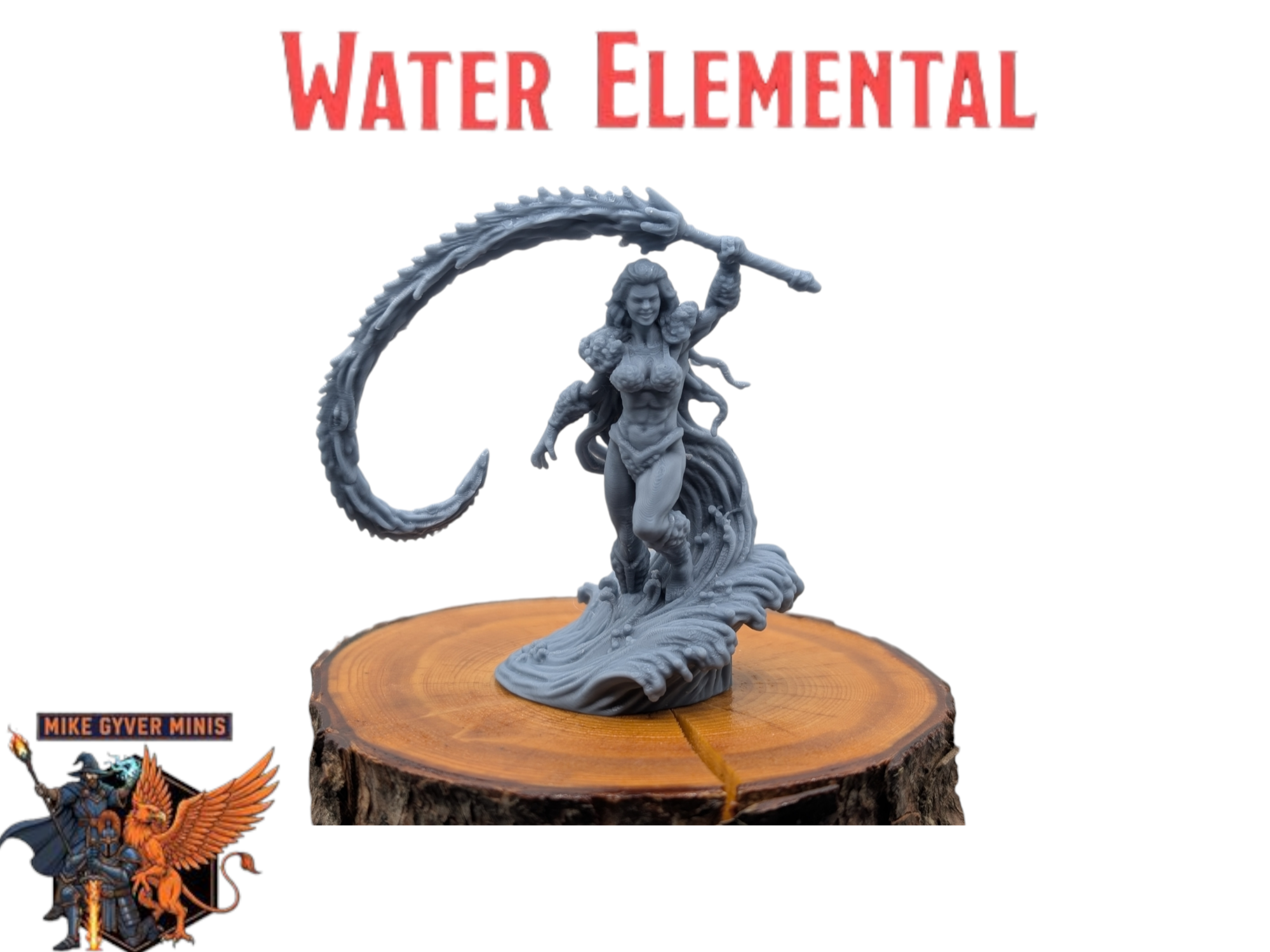Water Elemental - MGM Print-Ready Mini - MikeGyverMinis | Nexprint ...