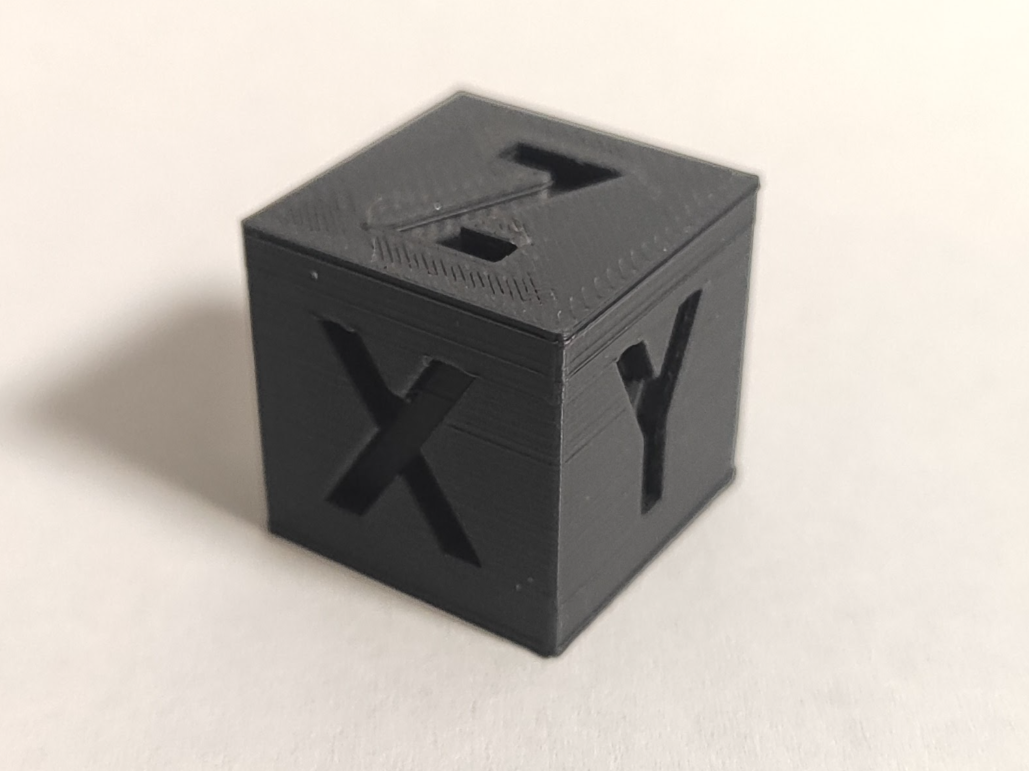 Precision XYZ Calibration Cube 10mm – High-Accuracy Printer Test Block ...