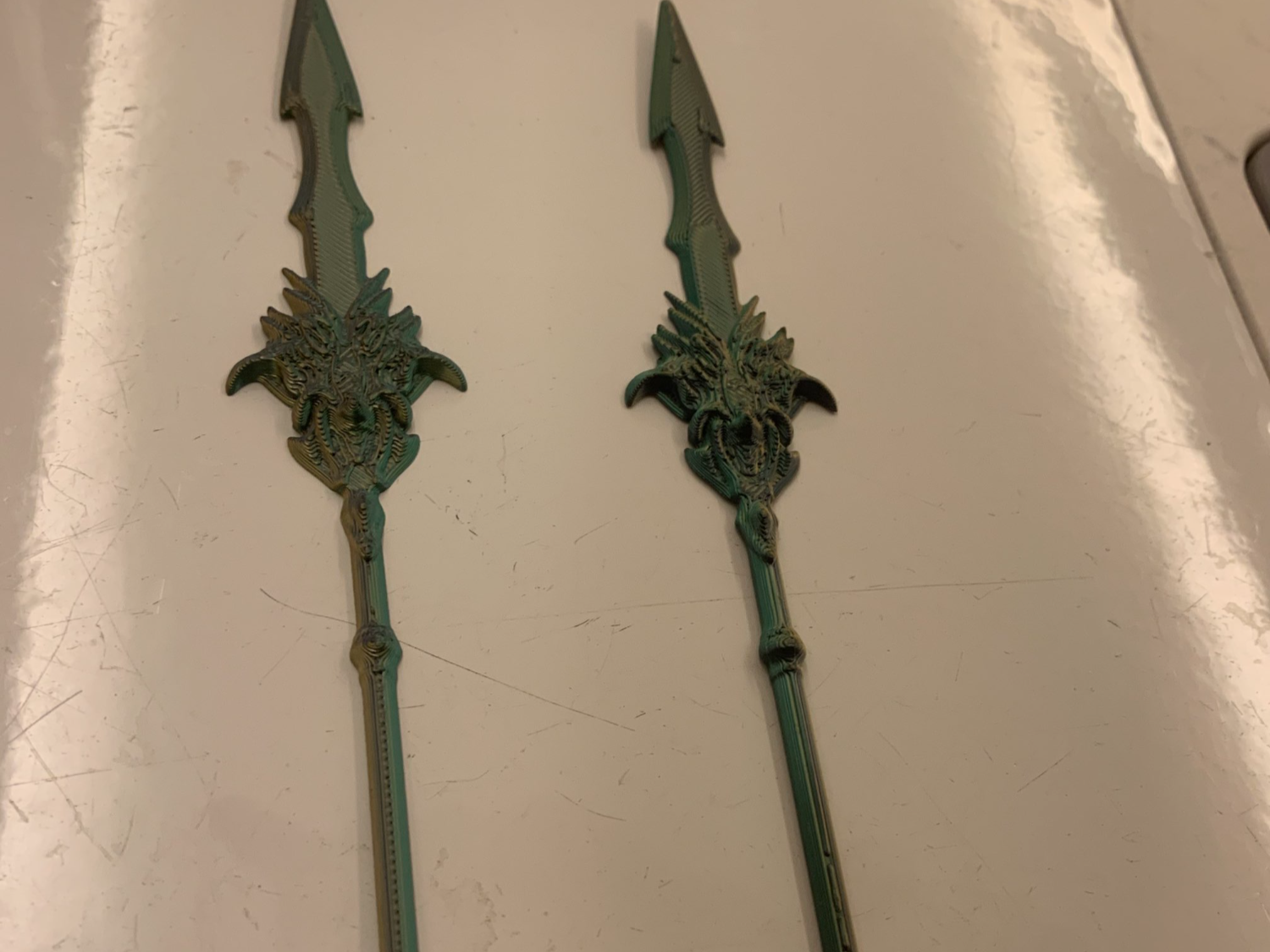 Pale-scale dragon halberd - yisui | Nexprint: Free 3D Model Downloads