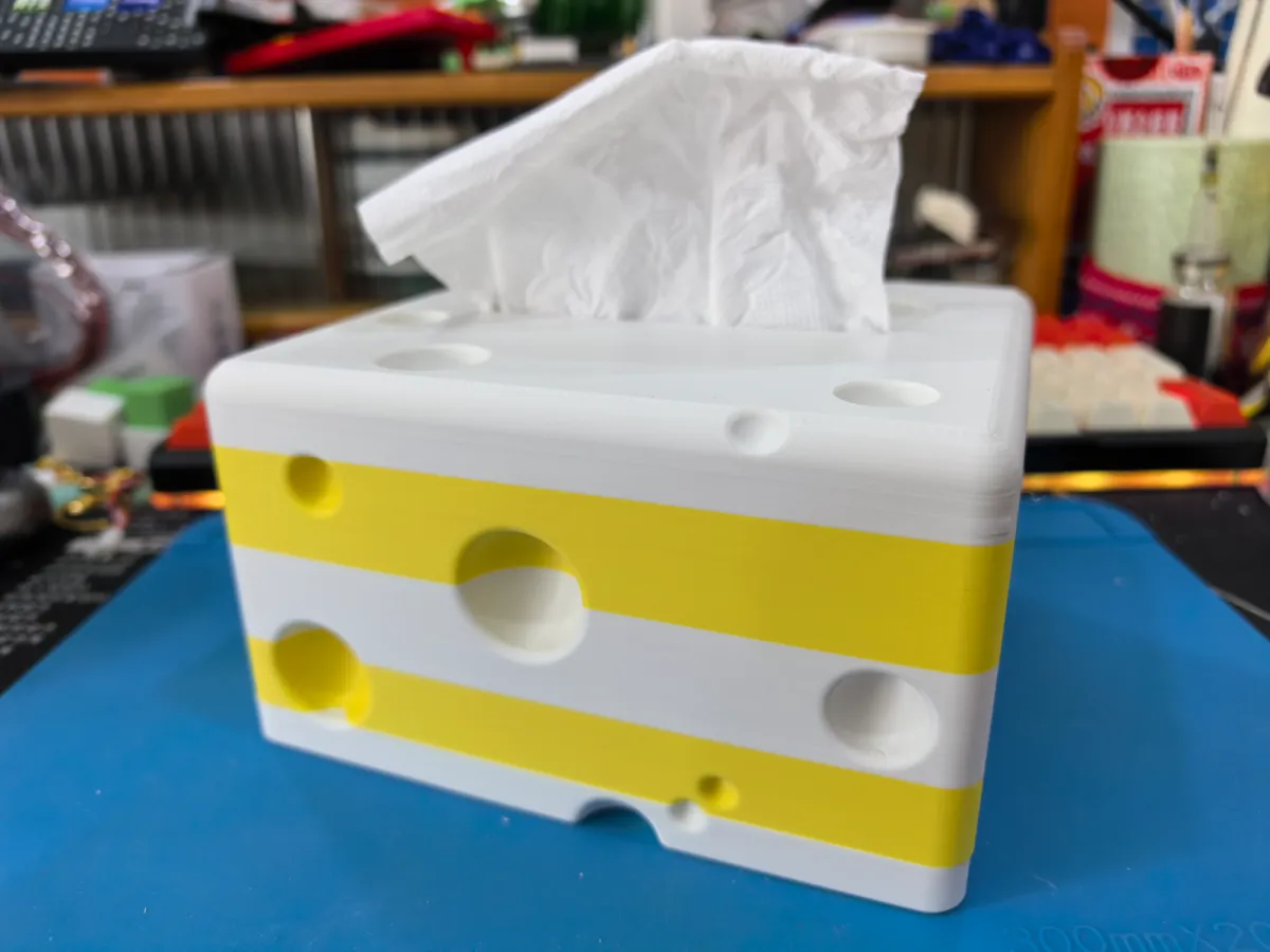 cheese tissue box - Rishi | Nexprint: Free 3D Model Downloads
