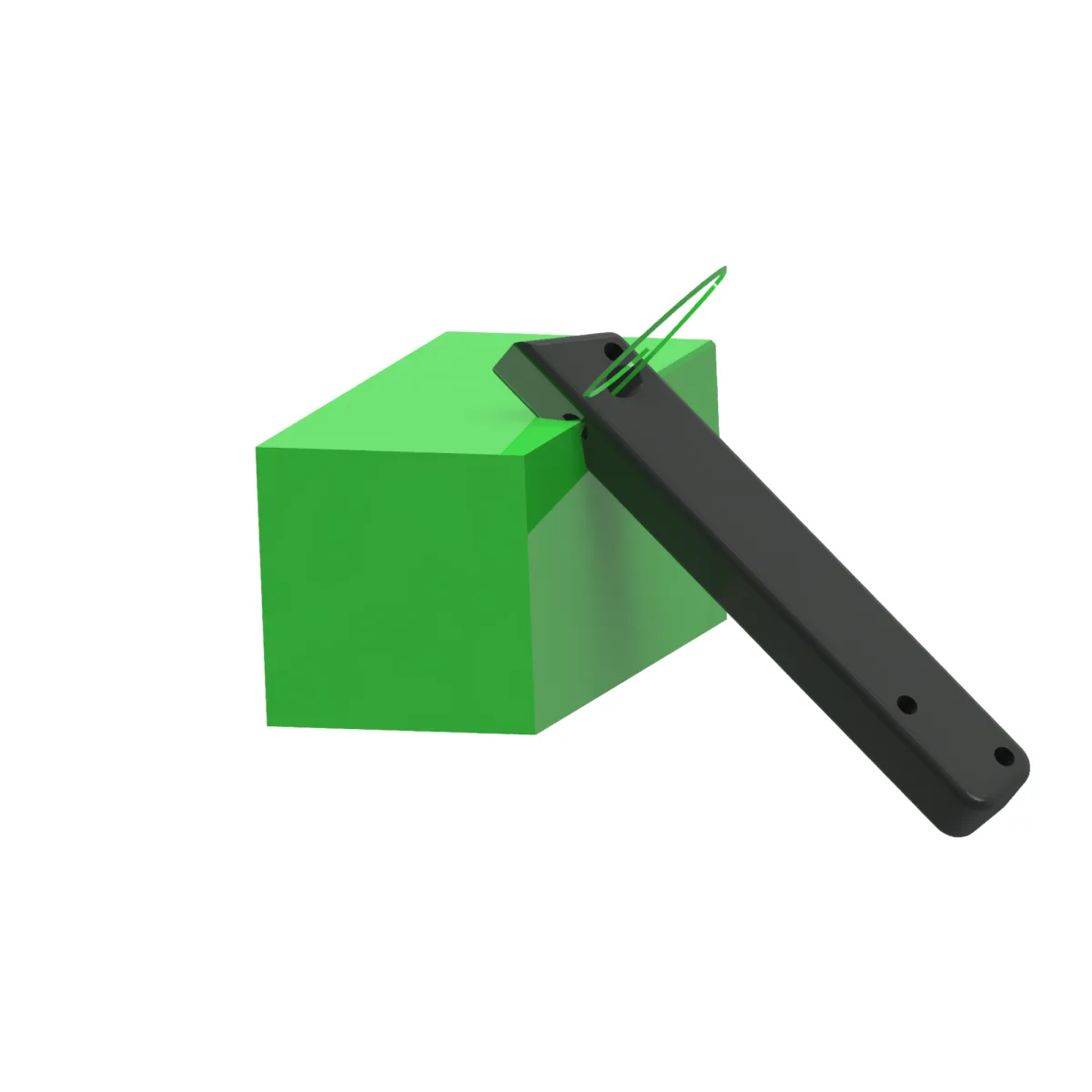 Burr Removing Knife - 25deg - V5 - Shapshape | Nexprint: Free 3D Model ...