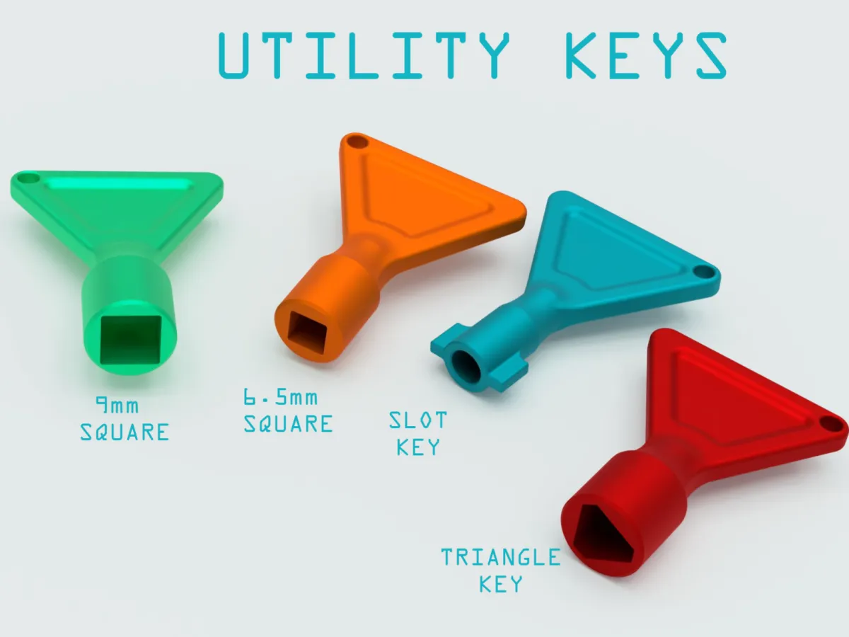 Utility Cabinet Keys - Project-34 | Nexprint: Free 3D Model Downloads