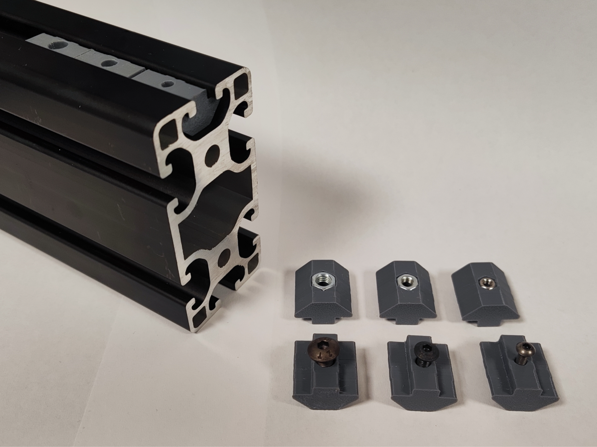 4040 T-Slot Nut Inserts V2 | Extended (M3/M4/M5) - Mateusz Tokarz ...