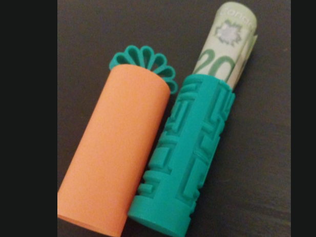 Annoying Maze Gift Tube - pipejosh | Nexprint: Free 3D Model Downloads