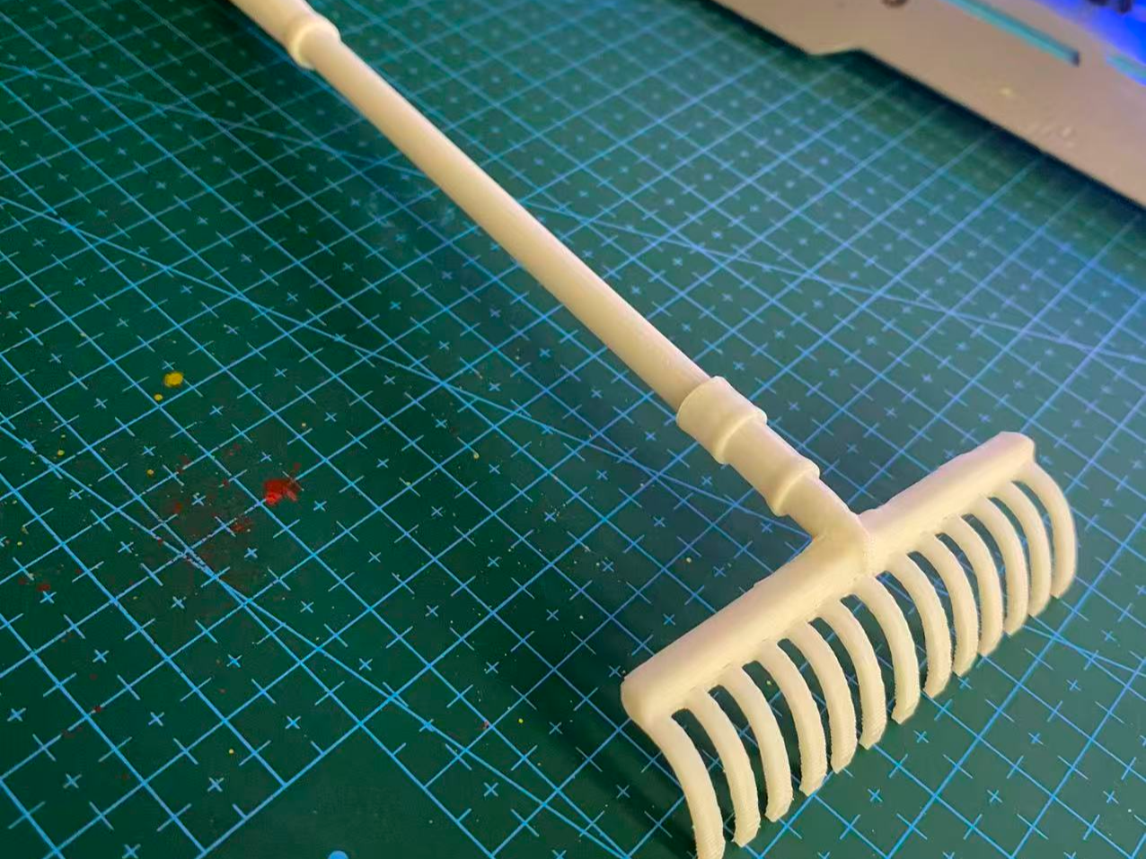 miniature prop rake - datian | Nexprint: Free 3D Model Downloads