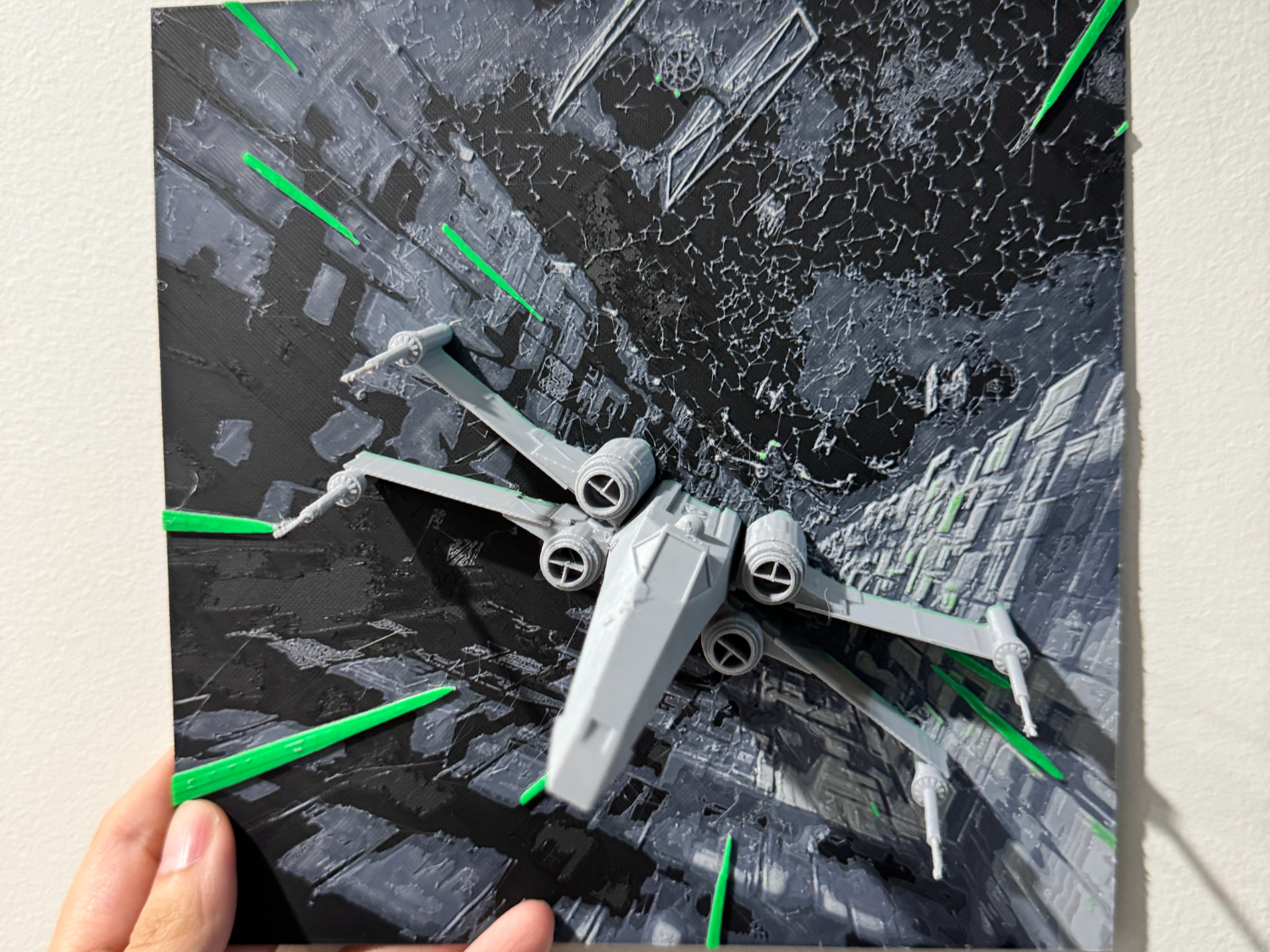 Death Star Trench Run = Hueforge Hybrid - cyanidesugar | Nexprint: Free ...