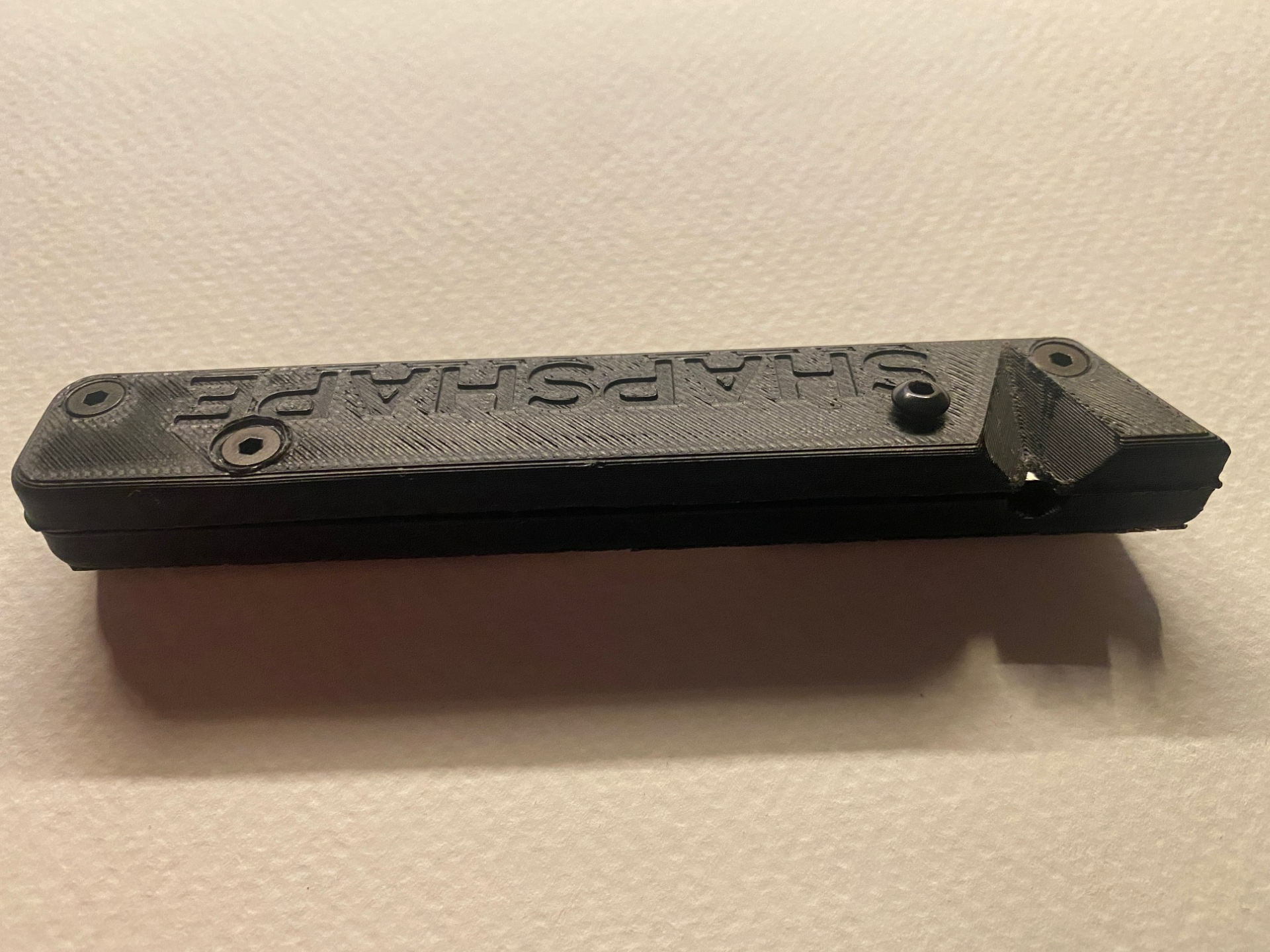 Burr Removing Knife - 25deg - V5 - Shapshape | Nexprint: Free 3D Model ...