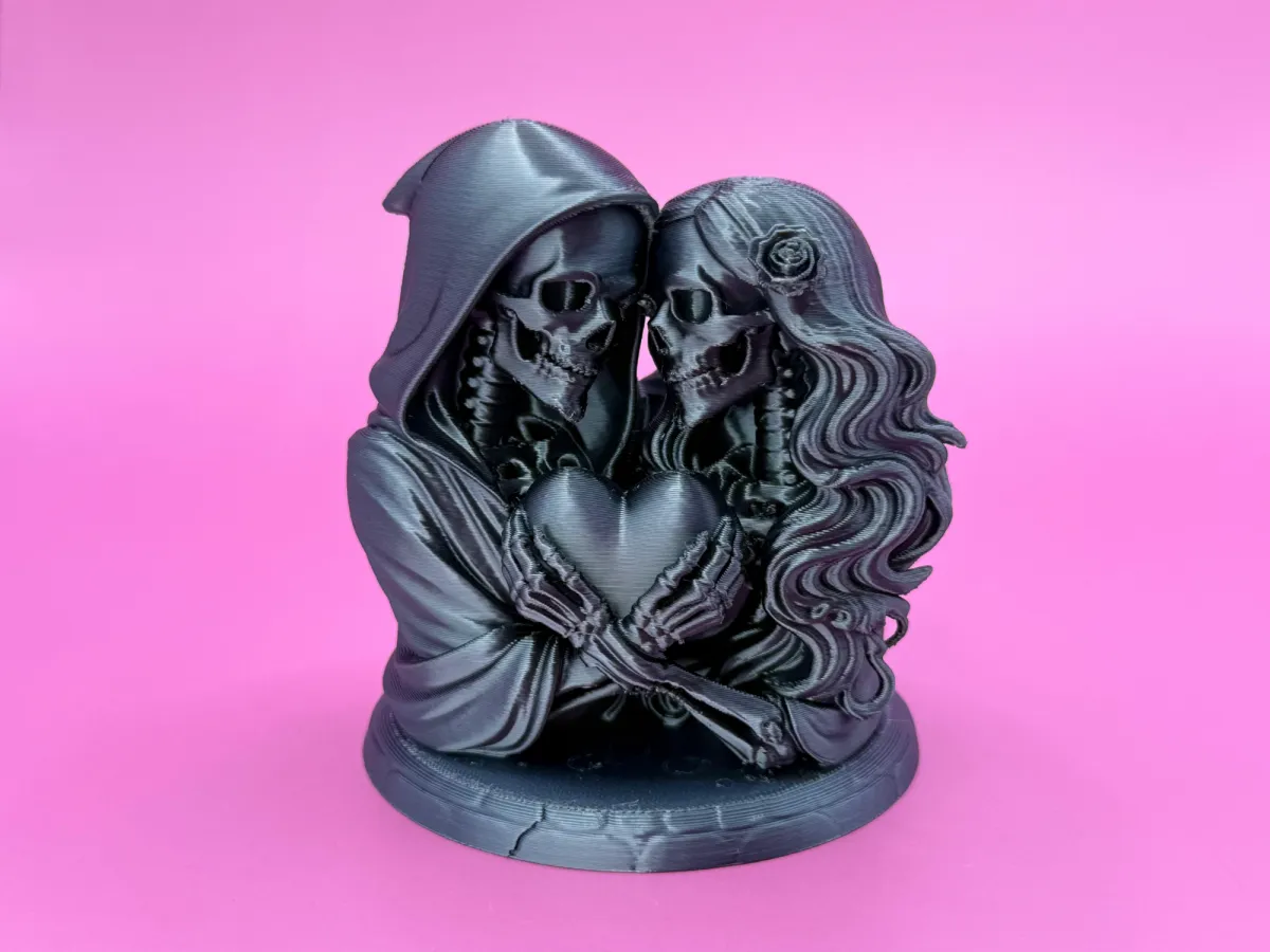 Eternal Love Skeleton Couple - 3DAnna | Nexprint: Free 3D Model Downloads