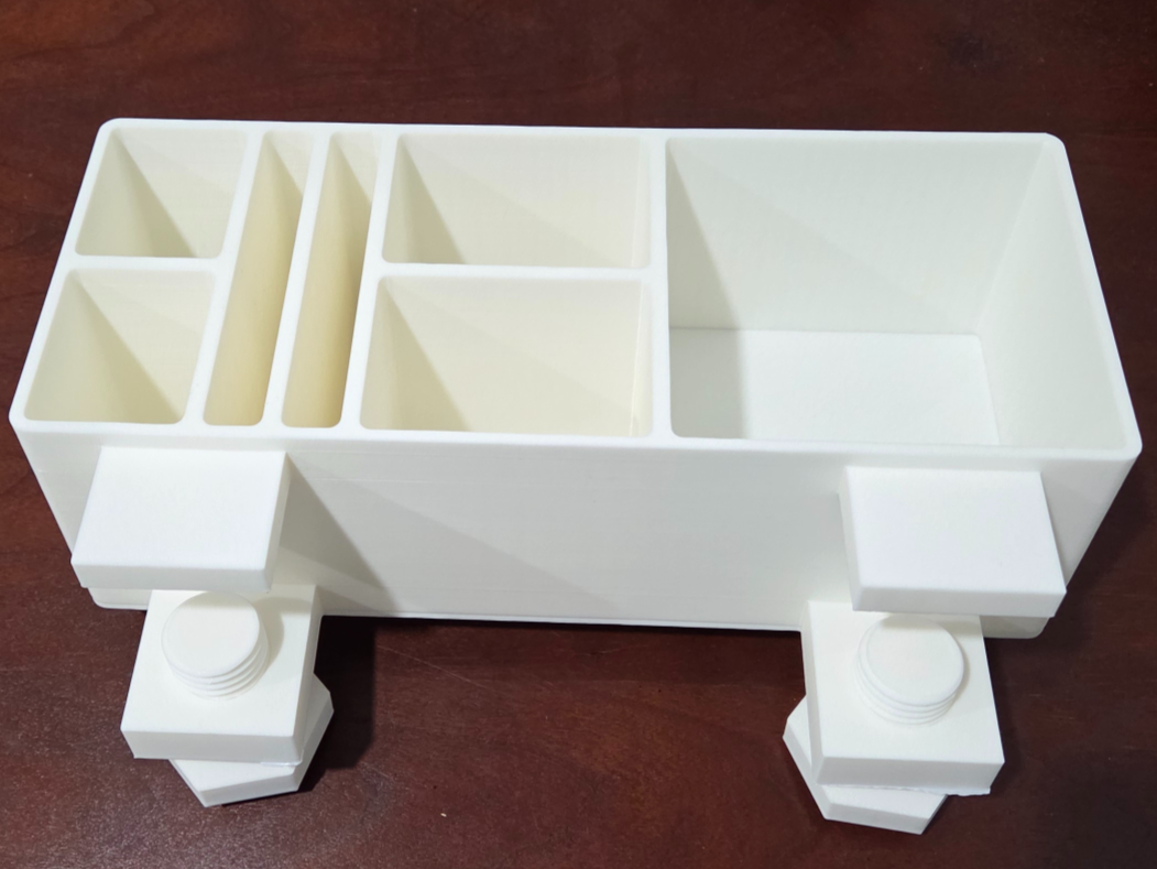 Desk Organizer - Clamp-On - MakerEliiite | Nexprint: Free 3D Model ...