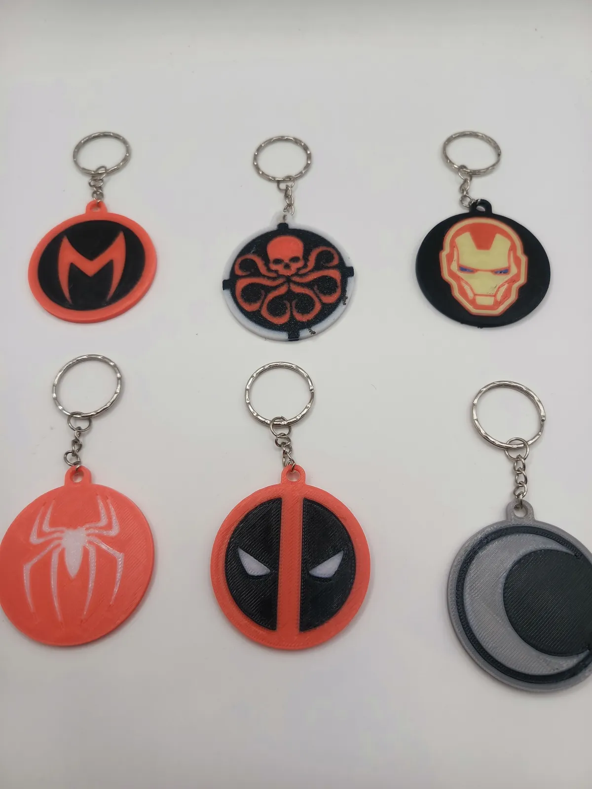 Marvel Viral Icon Keychain Set - Phixfeiss | Nexprint: Free 3D Model ...