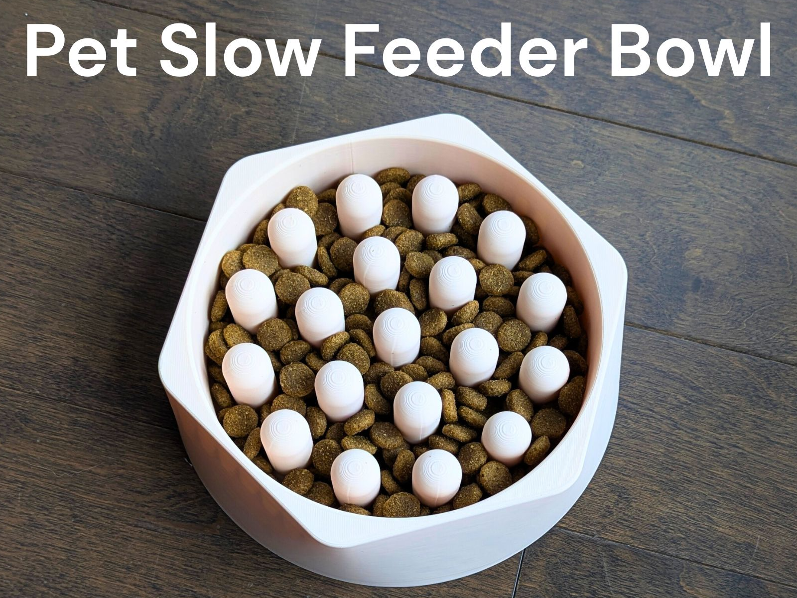 Pet Slow Feeder Bowl – Functional & Print-Friendly Design - OP Design ...