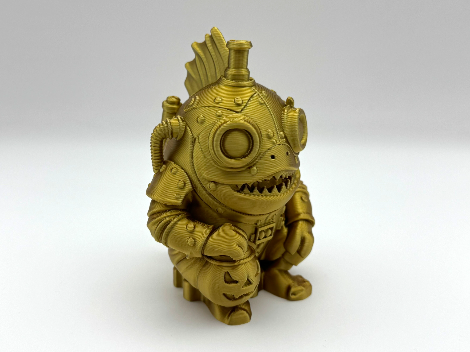 Halloween Steampunk Fish - Stigern | Nexprint: Free 3D Model Downloads