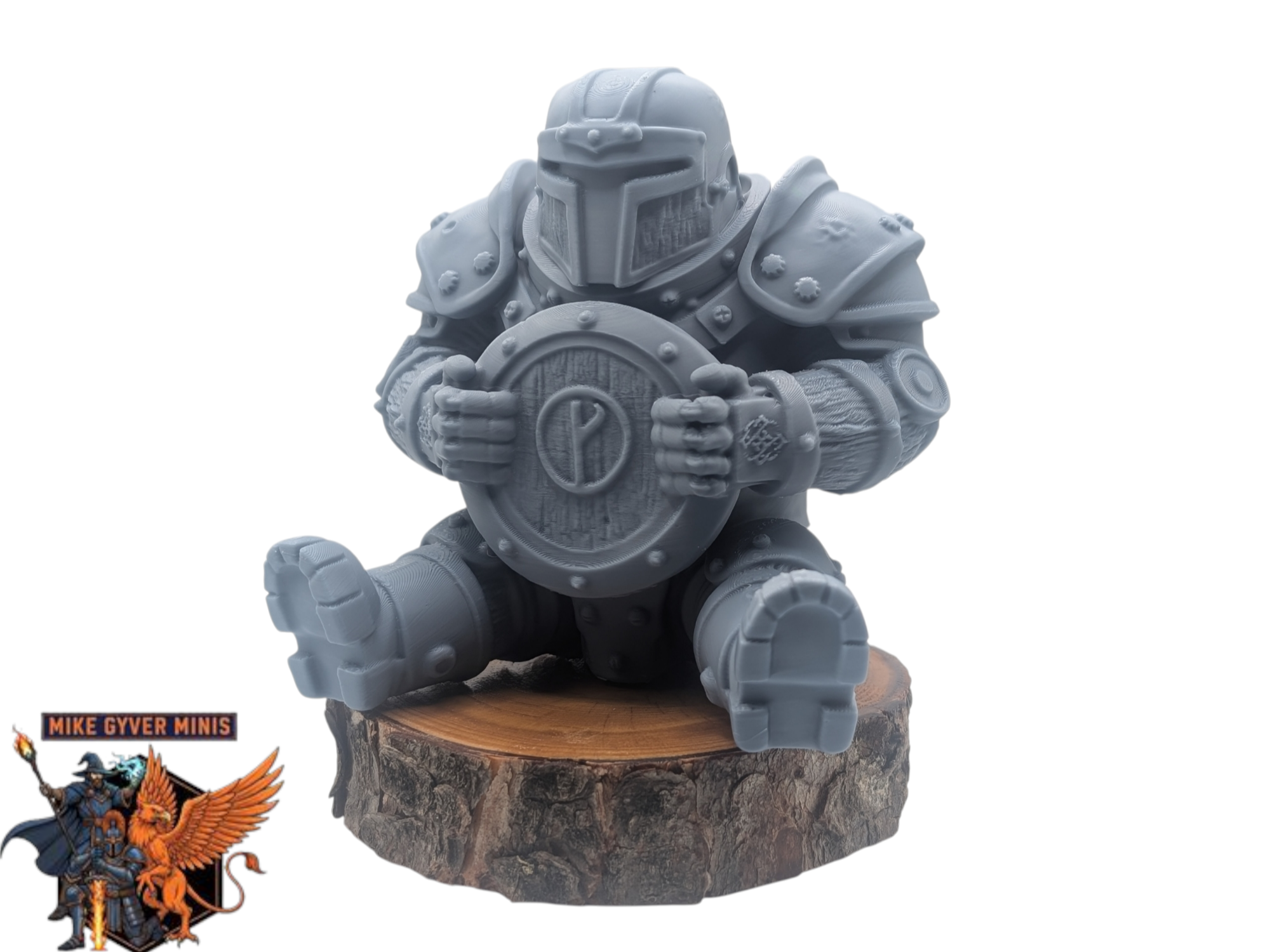Chibi Shield Guardian - The Amulet Ally - MikeGyverMinis | Nexprint ...