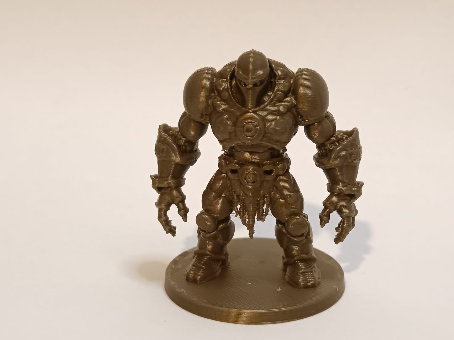 Bronze Golem Miniature - Aleandrus | Nexprint: Free 3D Model Downloads