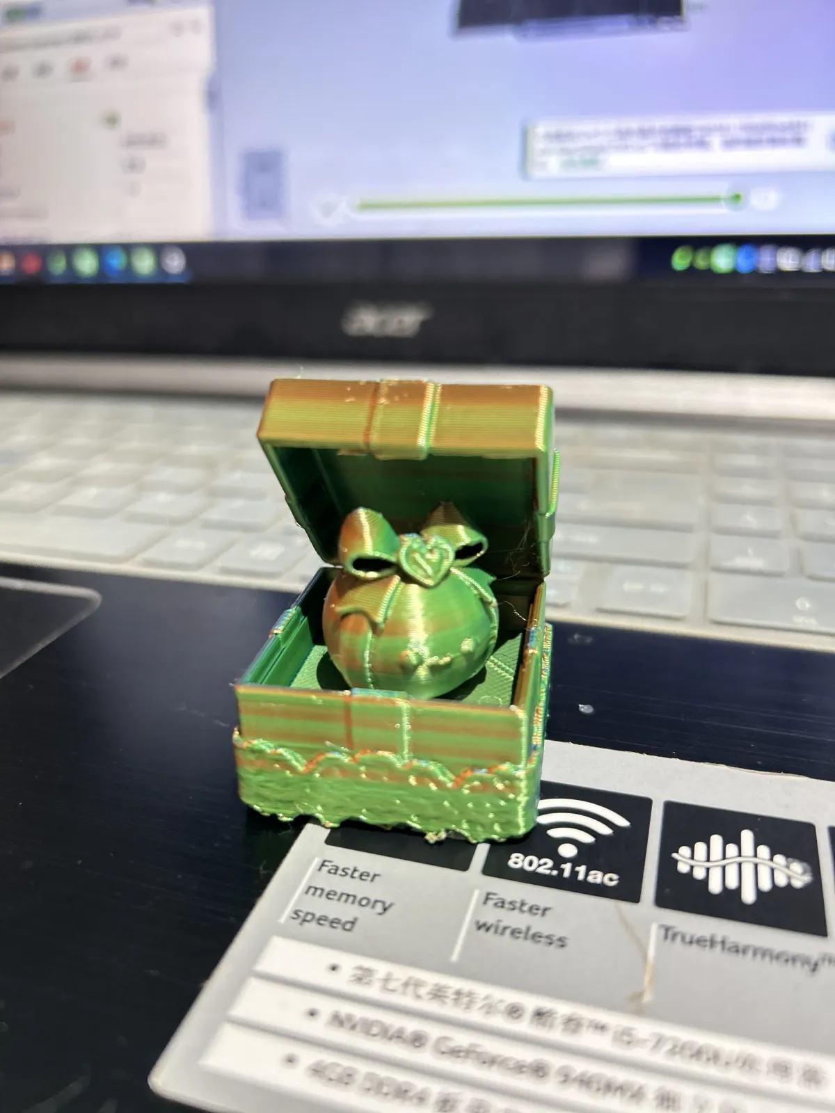 Sweetheart Gift Box Cute Decoration-Valentine's Day Surprise Gift Box - 幸运&草 | Nexprint: Free 3D ...