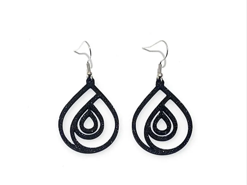 Tear of Light - Earrings - BlueShadovv | Nexprint: Free 3D Model Downloads