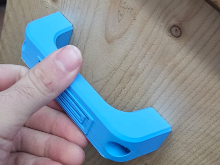 Handle with Two Mounting Holes – 3D Printed - AlexS1499 | Nexprint ...