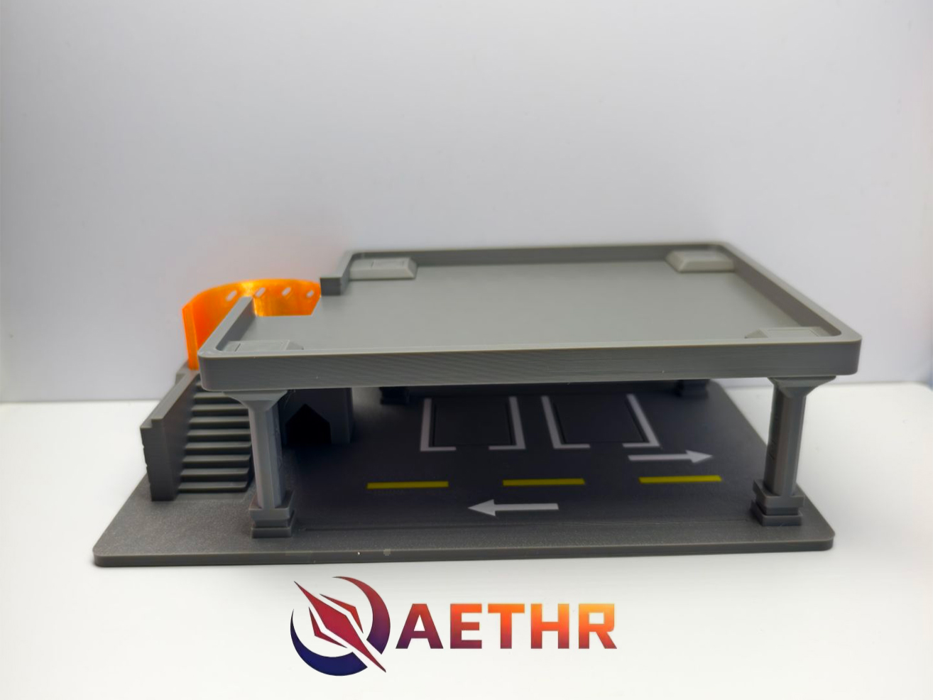 Terrace of the garage (tabletop box) - 魔法书包 | Nexprint: Free 3D Model ...