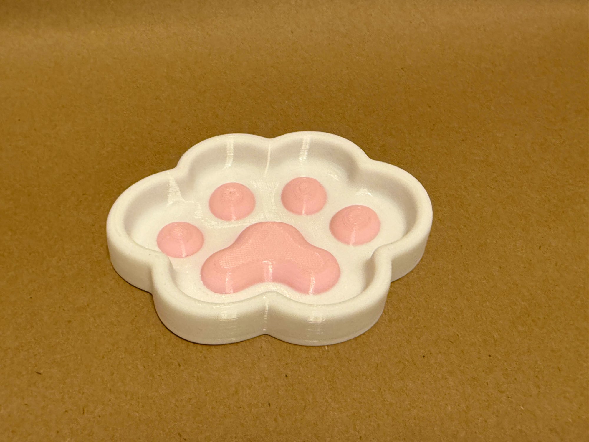 Cute Cat Paw Trinket Mini Tray - Unkonw# | Nexprint: Free 3D Model ...