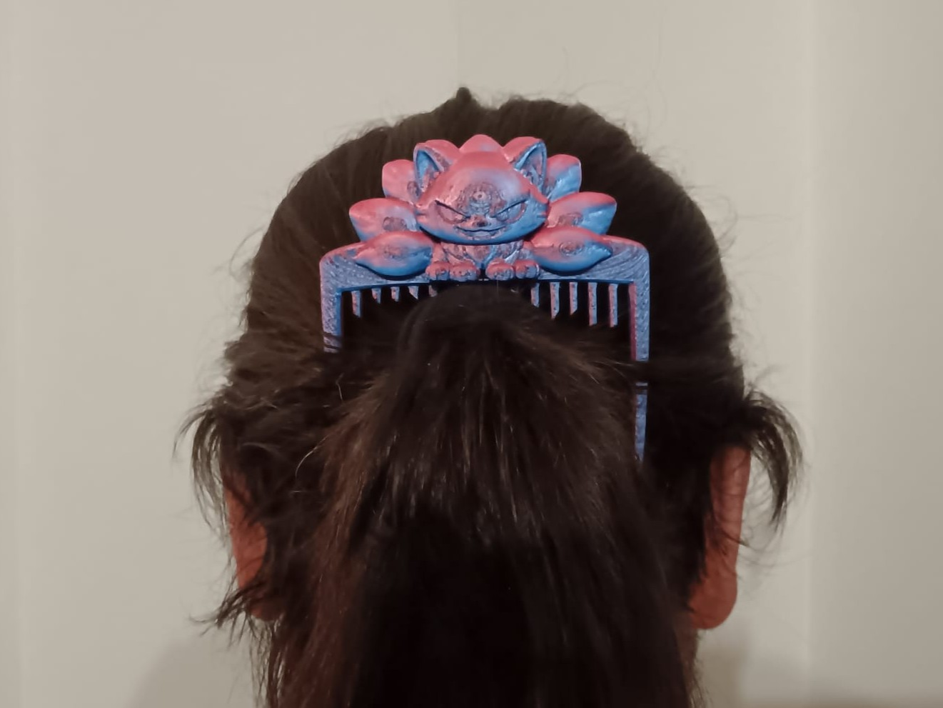 Manytails Fox Hair Comb - Aleandrus | Nexprint: Free 3D Model Downloads