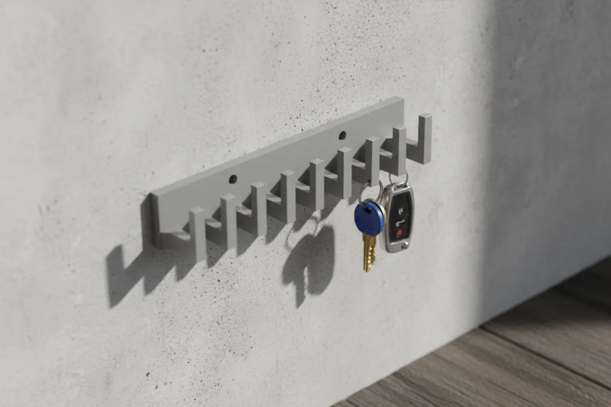 wall-mounted key hanger - AlexS1499 | Nexprint: Free 3D Model Downloads