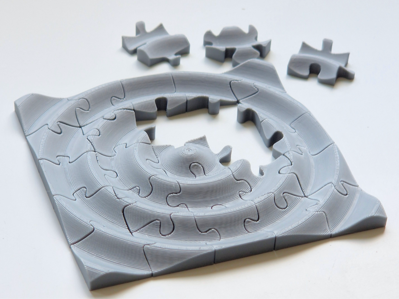 Wave Puzzle - Ignacy Godlewski | Nexprint: Free 3D Model Downloads