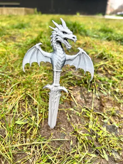Dragon Dagger - 3D Liii | Nexprint: Free 3D Model Downloads