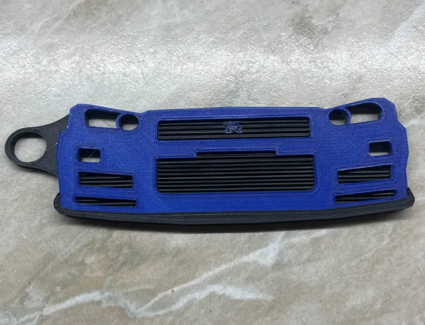 Nissan Skyline GT-R R34 Keychain - PumbaCzech | Nexprint: Free 3D Model ...