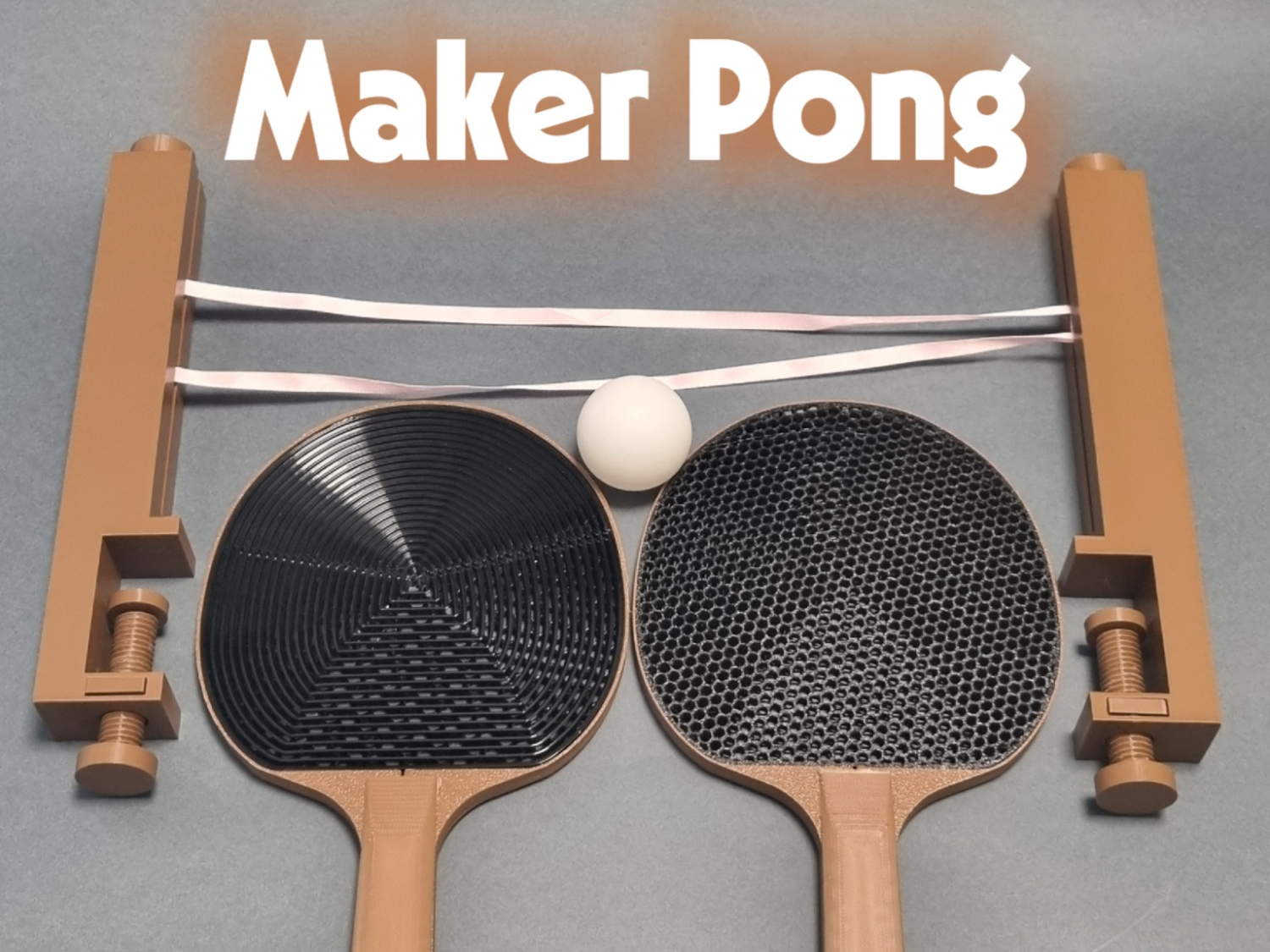 Maker Pong - 3dLabItaly | Nexprint: Free 3D Model Downloads
