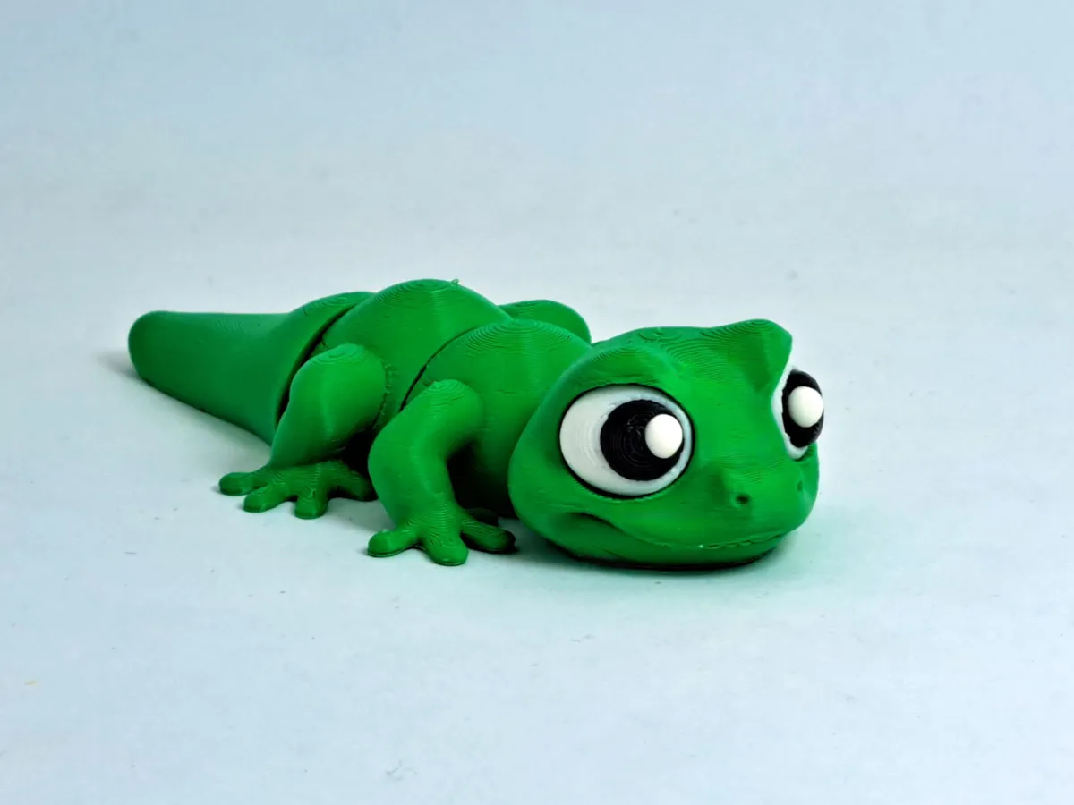 Flexi Lizard - No Supports - DraftAxis | Nexprint: Free 3D Model Downloads