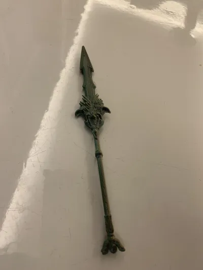 Pale-scale dragon halberd - yisui | Nexprint: Free 3D Model Downloads