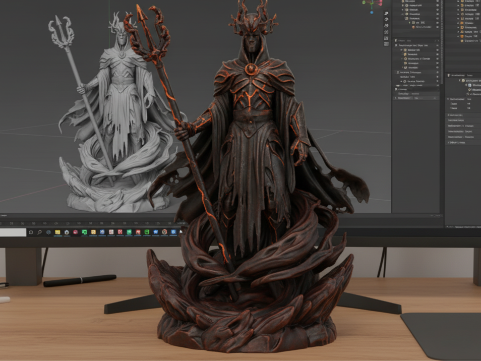 HADES GREEK MYTHOLOGY - AjEmEndzajner | Nexprint: Free 3D Model Downloads