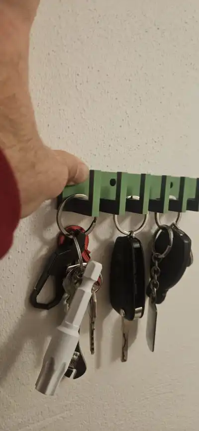 wall-mounted key hanger - AlexS1499 | Nexprint: Free 3D Model Downloads