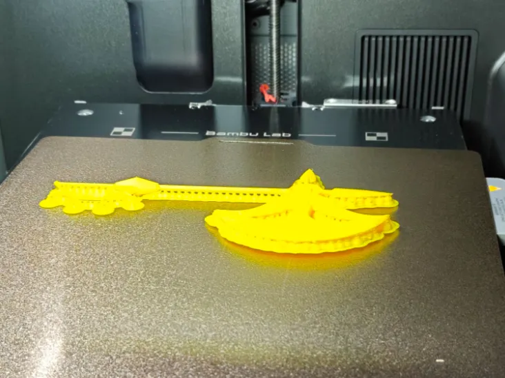 Golden Feather Axe - U0082373417 | Nexprint: Free 3D Model Downloads