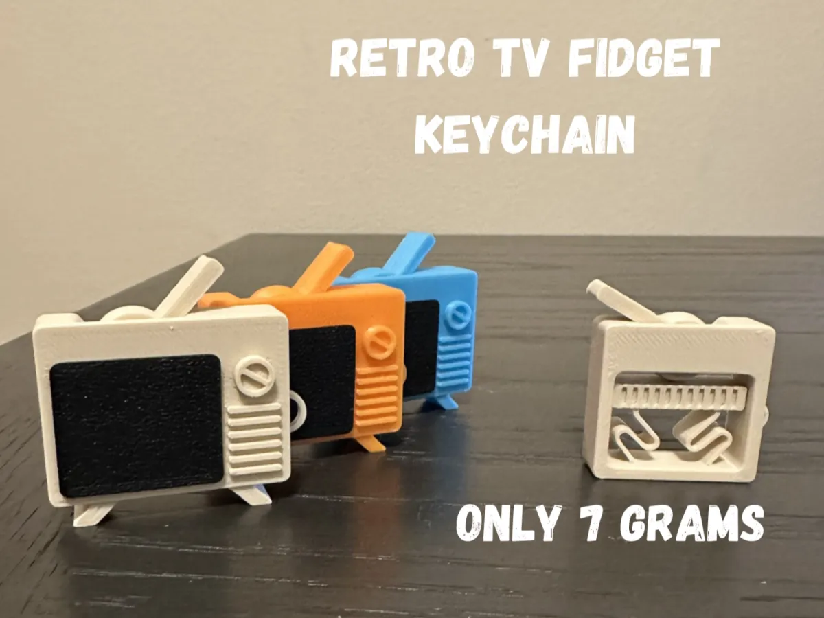 Retro TV Toggle Switch Fidget (with keychain) - Ultrarocket760 ...