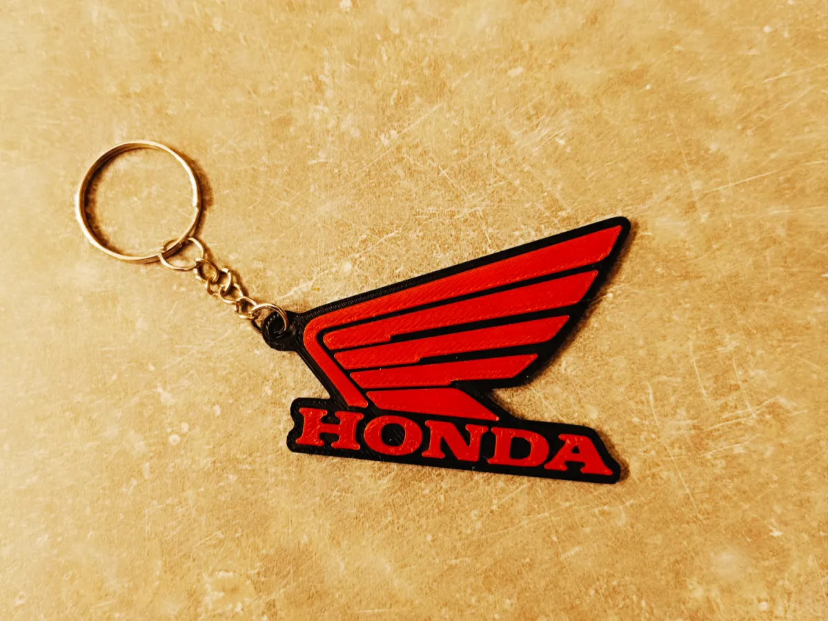 Key ring HONDA - R3D Fusion | Nexprint: Free 3D Model Downloads
