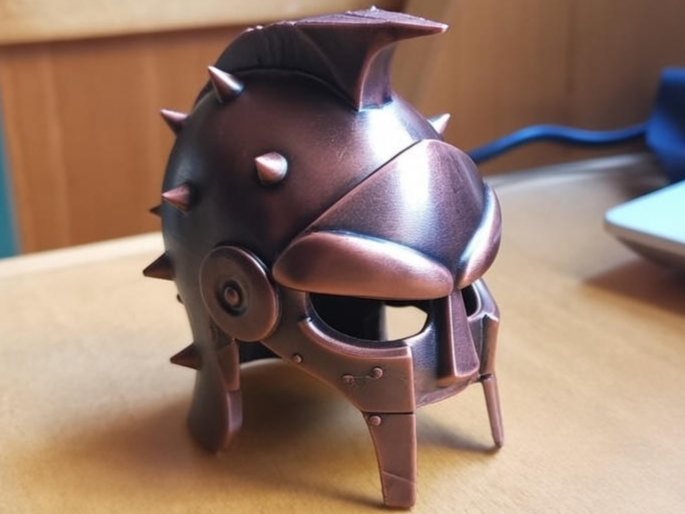 Gladiator Helmet - Gigi 3D Studios | Nexprint: Free 3D Model Downloads