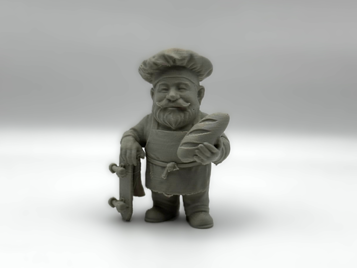 Baker Skater Gnome - Majus | Nexprint: Free 3D Model Downloads