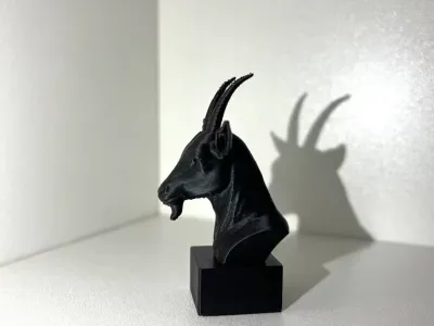 Goat Bust - U0080861048 | Nexprint: Free 3D Model Downloads