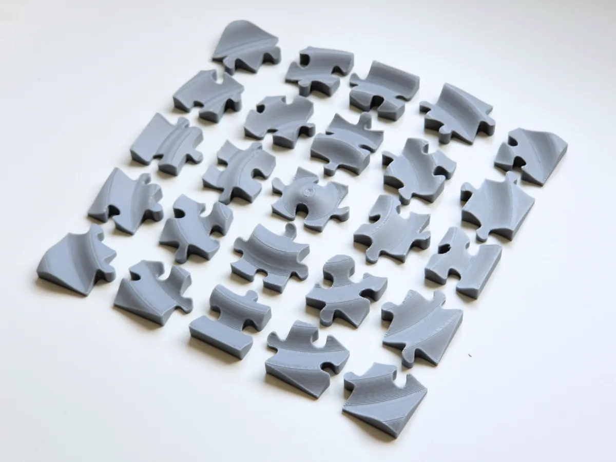 Wave Puzzle - Ignacy Godlewski | Nexprint: Free 3D Model Downloads