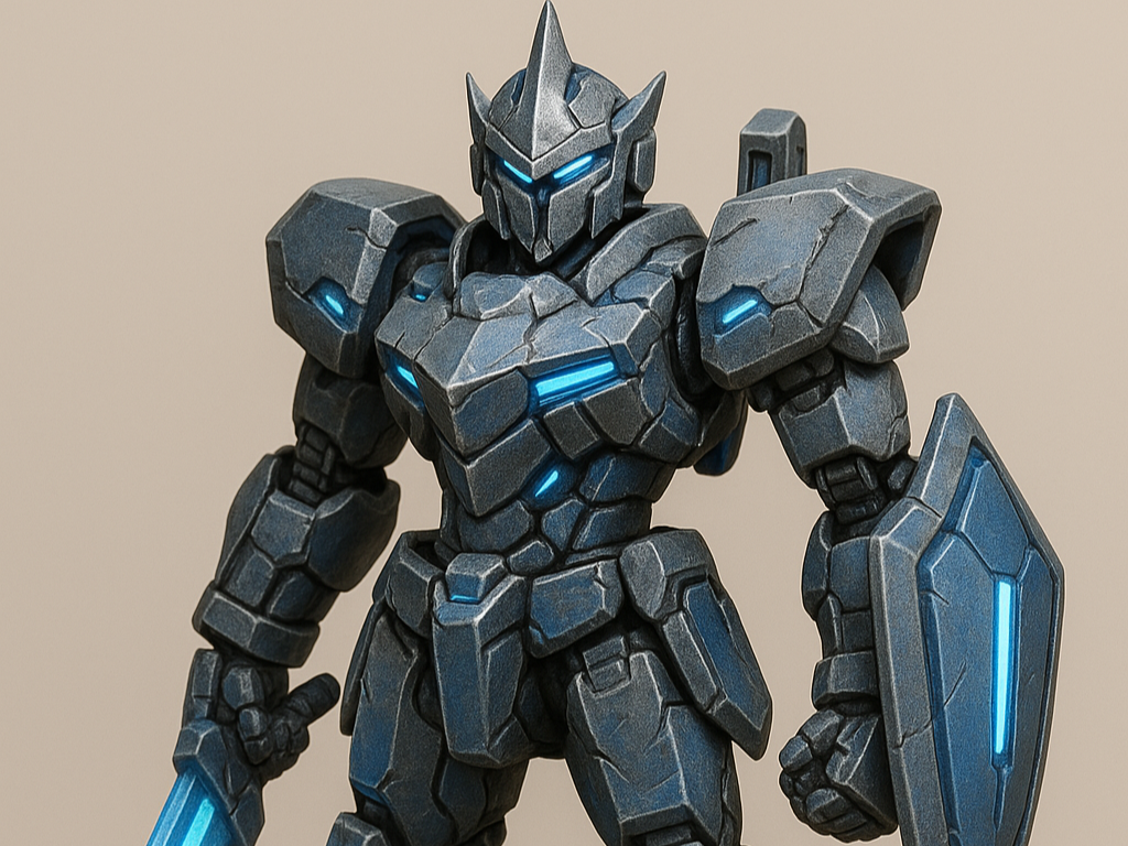 Mecha Warrior - Hope3dTech | Nexprint: Free 3D Model Downloads